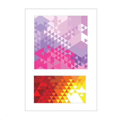 Vector Abstract Irregular Polygon Background Stock Vector