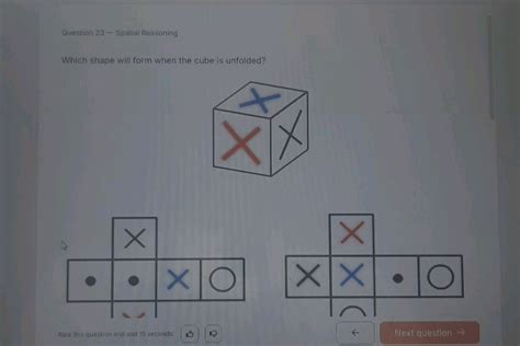 Question 23 Spatial Reasoning Which Shape StudyX