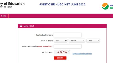 CSIR UGC NET June Result 2020 Declared Heres Direct Link To Check NTA Score Hindustan Times