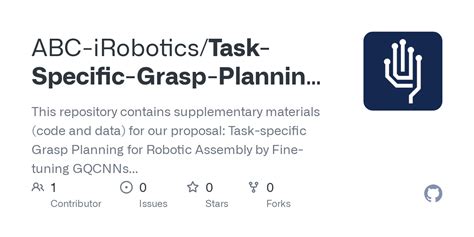 github abc irobotics task specific grasp planning gqcnn this repository contains