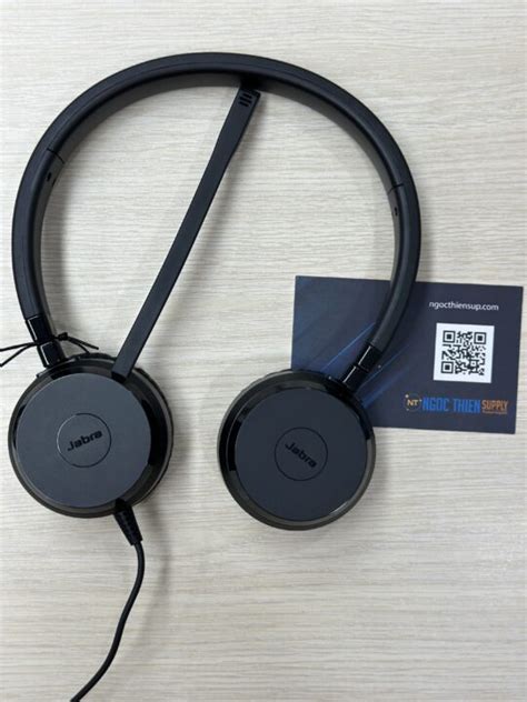 Tai nghe Jabra Evolve 30 Ms Stereo Tai nghe jabra sử dụng cáp USB