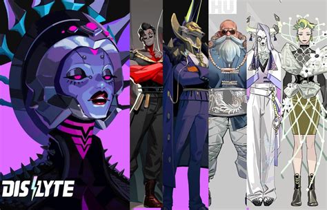 Artstation Some Old Stuff For Dislyte，thanks For All Coworks~