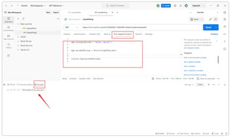Postman 中如何将字符串编码成 Base64？