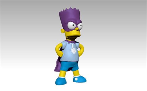 Obj File Bartman 🦸・3d Printer Design To Download・cults