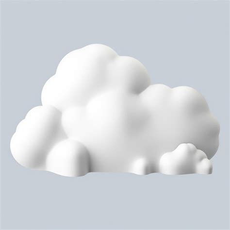 Premium Photo Clouds 3d Rendering Graphics