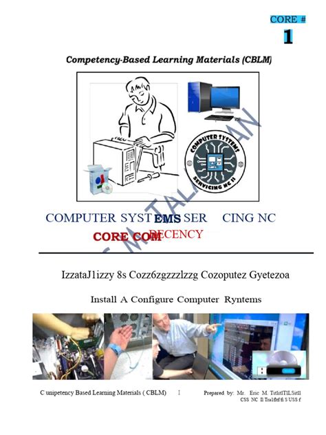 core 1 version 1 installing computer system and networks pdf