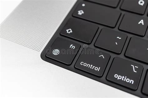 Close Up Photo Of A Modern Keyboard Labeled Keys With White Text On Black Background Function