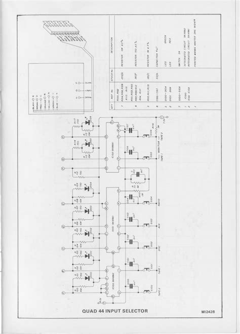 UK Hi Fi History Society QUAD Manuals Diagrams