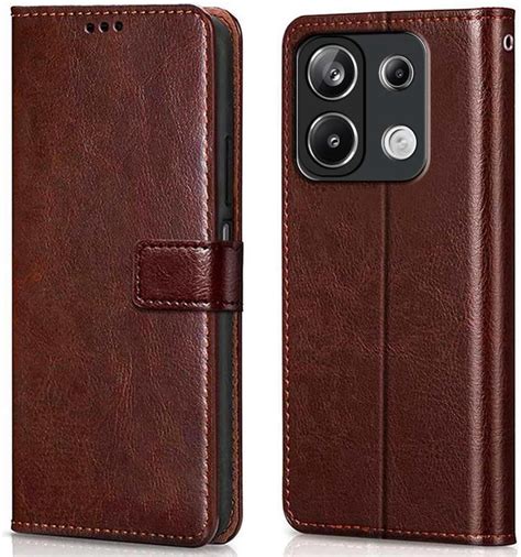 TheGiftKart Flip Back Cover Case For Mi Redmi Note G Dual Color Leather Finish Inbuilt