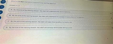 Which Is The Best Example Of A Psychomotor Learning