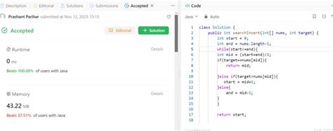 prashant parihar on linkedin leetcodechallenge dsawithedslash leetcode dsachallenge codechef