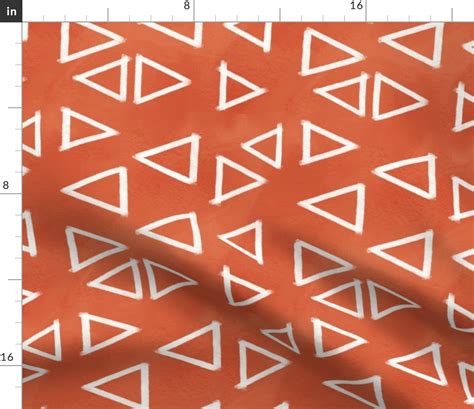 Triangles In Motion Fabric Spoonflower