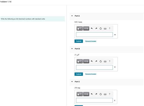 Solved Roblem 114write The Following As Full Decimal