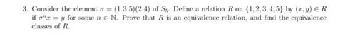 solved if σnx y for some n∈n prove that r is an equivalence