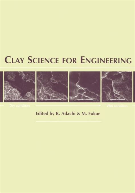 Clay Science For Engineering Наука о глине для инженерного дела Геологический портал Geokniga