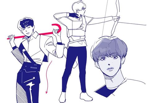칸에 있는 전은수님의 핀 드로잉 강좌 그림 인물화