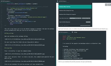 Use Atom As Your Markdown Editor