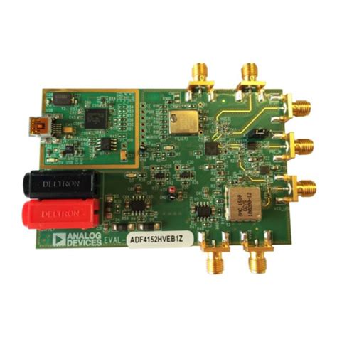 Analog Devices EVAL ADF4152HVEB1Z Manuals ManualsLib
