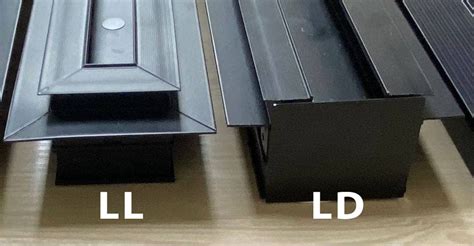 Лінійні щілинні дифузори серії LD прихованого монтажу