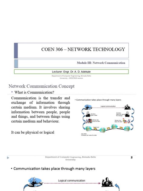 Nt Module Iii Pdf Osi Model Computer Network