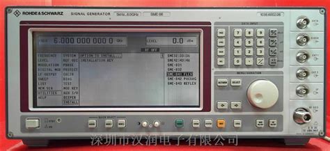 罗德与施瓦茨 Sme02 1g信号发生器图片 高清图 细节图 深圳市汉润电子有限公司 维库仪器仪表网