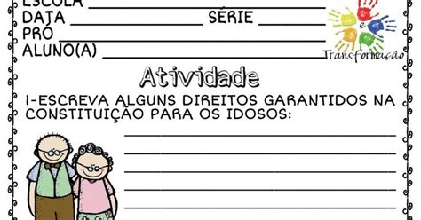 Dia Do Idoso Atividades Com O Objetivo De Comemorar E Refletir Sobre