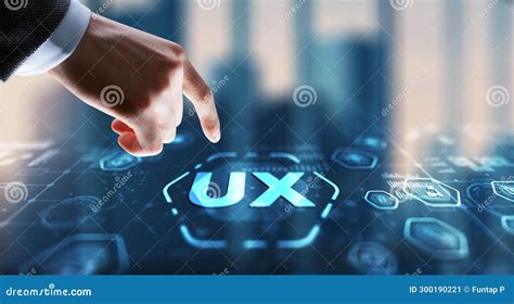 mobile app user experience ux or app ux stock illustration
