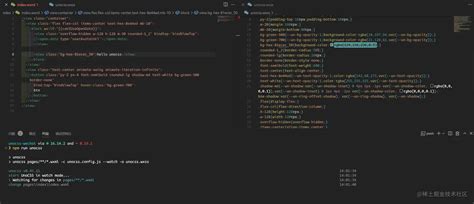 微信小程序如何使用 Unocssunocss Wechat 原生小程序，unocss示例 使用方法 小程序中使用npm， 掘金