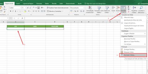 Inserindo CPF CNPJ E TELEFONE No Excel Ninja Do Excel