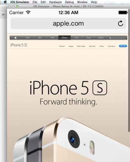 ios simulator rexblog