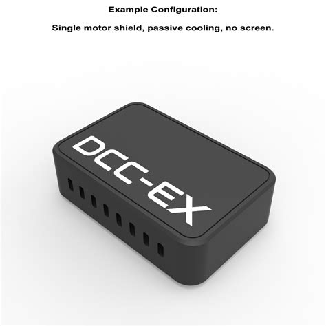 🚉 Enclosure For Dcc Ex Arduino Command Station Customisable・archivo