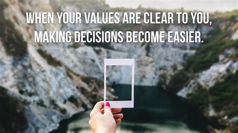 Knowing My Values Has Filled Up The Long Existed Missing Gap In My Life