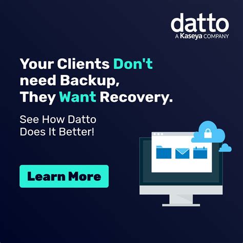 Bcdr Dataprotection Cybersecurity Backup Msp Itsecurity Datto