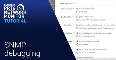 Video PRTG SNMP Debugging