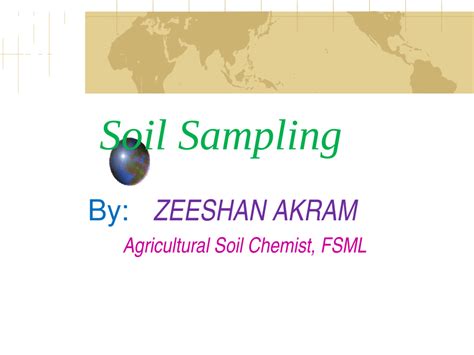 PDF Methods Of Soil Sampling