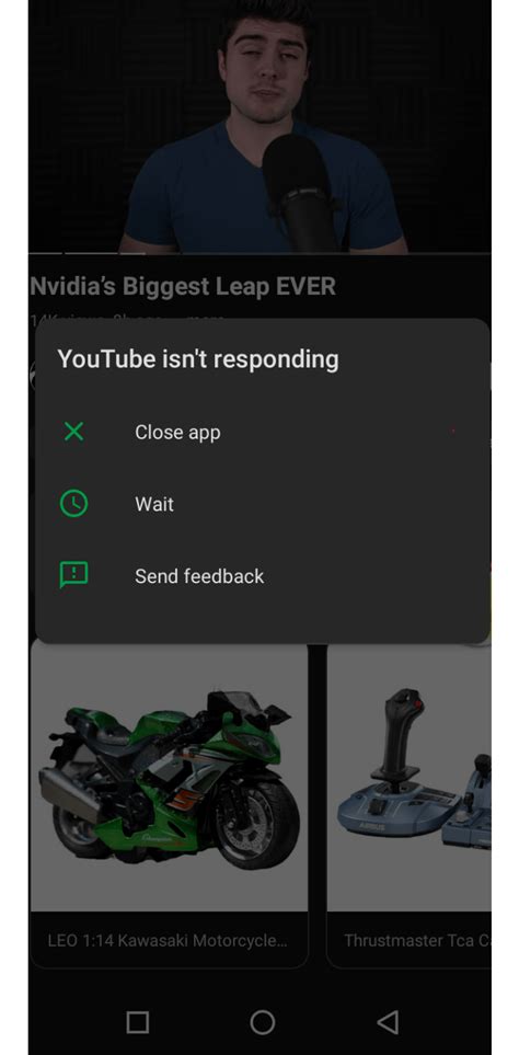 Help Youtube App Keeps Crashingyes The Video In The Back Is Playing Ryoutube