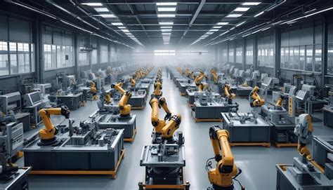 Future Factory With Artificial Intelligence Advanced Robotics And
