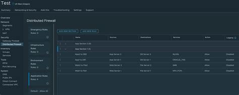 managing distributed firewall rules in vmc using powershell and nsx t
