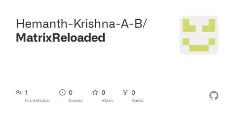 Github Hemanth Krishna A Bmatrixreloaded