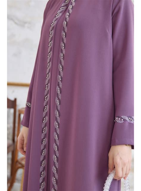 Lilac Plus Size Evening Dress