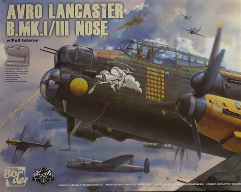 Border Models Bf008 Avro Lancaster B Mk1 Nose With Full Interior