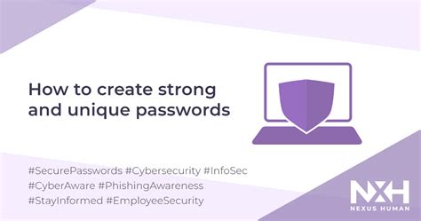 How To Create Strong And Unique Passwords Blog