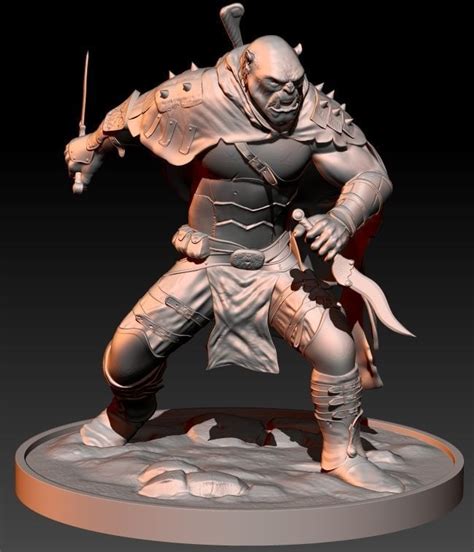 Orc Assasin 3d Model 3d Printable Cgtrader