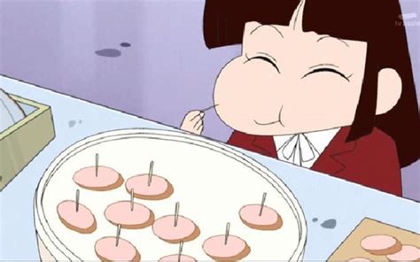 【蜡笔小新】不愧是美伢的儿子，小新带着小爱到商场各种试吃，动作十分熟练 小新美食新番 小新美食新番 哔哩哔哩视频