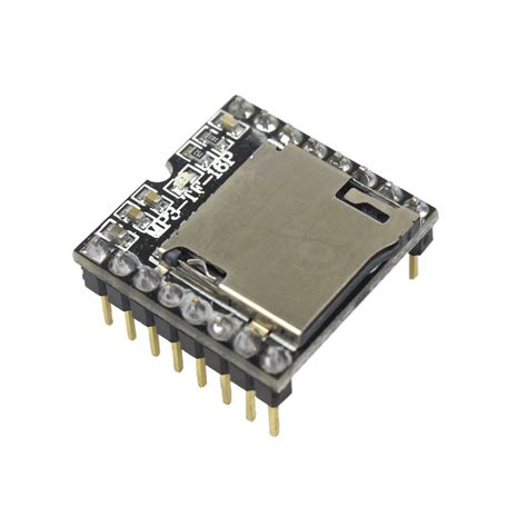 Mini MP3 Player Mini Player SD Card Voice Module MP3 TF 16P MOD54 R25 Faranux Electronics