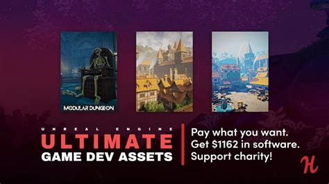 unreal engine ultimate game dev assets humble bundle r unrealengine