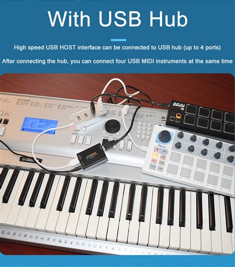 Daul Usb Midi Host Box Duh 10