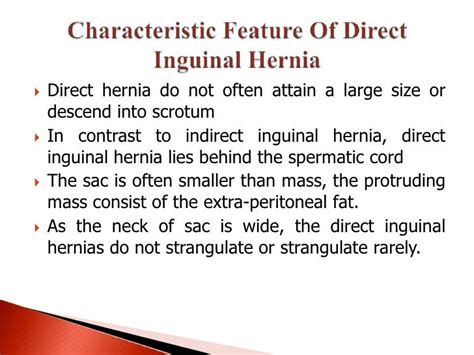 Inguinal Hernias Direct And Indirect Inguinal Hernias