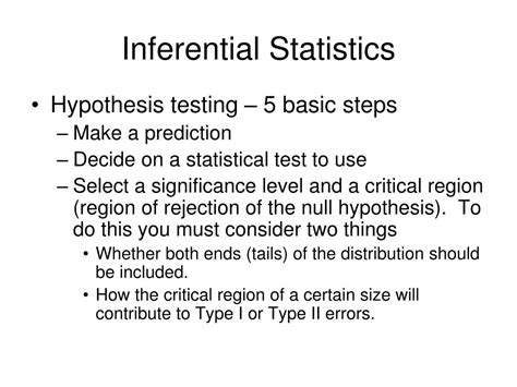 Ppt Inferential Statistics Powerpoint Presentation Free Download Id 6017230