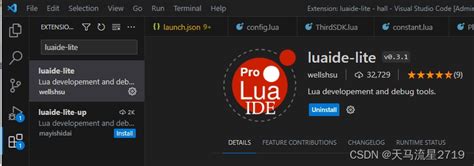 Vscode中使用luaide Lite插件断点调试cocos2dx Luavscode天马流星2719 魔乐社区
